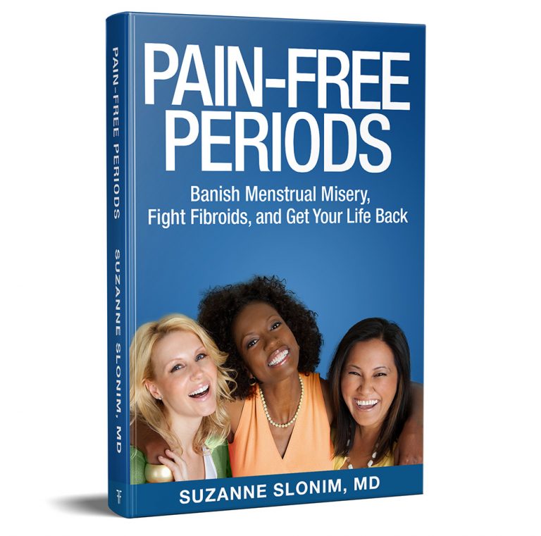 Pain-Free Periods Book by Dr. Suzanne Slonim | Fibroid Institute Texas
