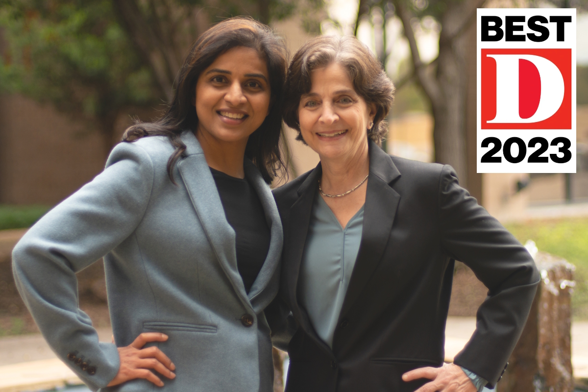 Dallas Fibroid Doctors Reddy and Slonim Recognized by D Magazine