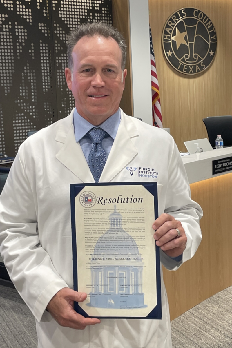 Harris County, Texas Declares July as Fibroid Awareness Month