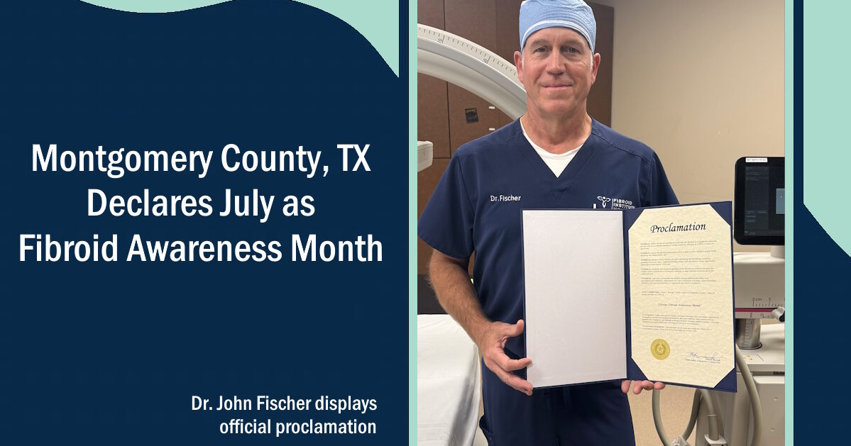 Fibroid Awareness Month Declared In Montgomery County Texas 7391